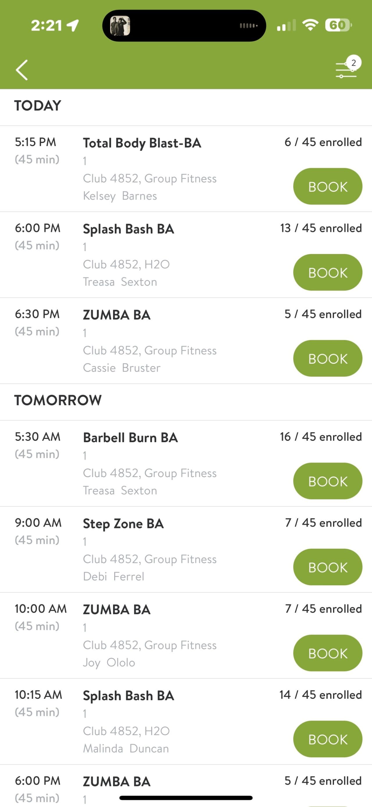 10GYM Mobile App Instructions